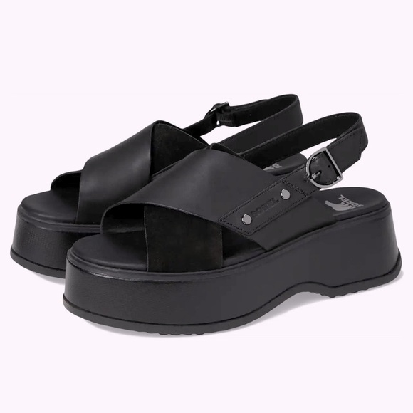 Sorel | Shoes | Sorel Dayspring Crisscross Platform Sandals ...